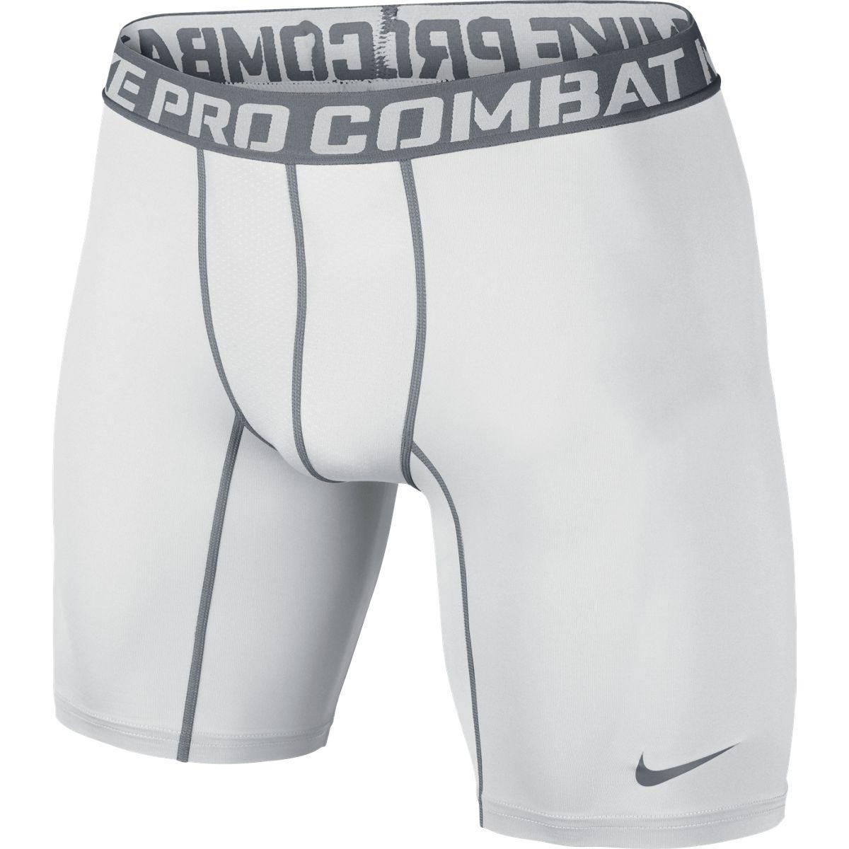 Nike Mens Pro Core Compression 6 Shorts White