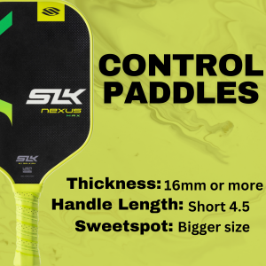 Control Pickleball Paddles