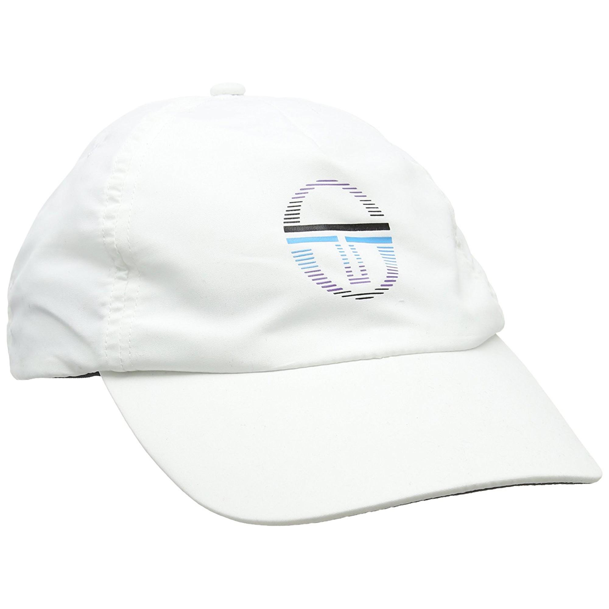 Sergio Tacchini Stripes Cap - White - Tennisnuts.com