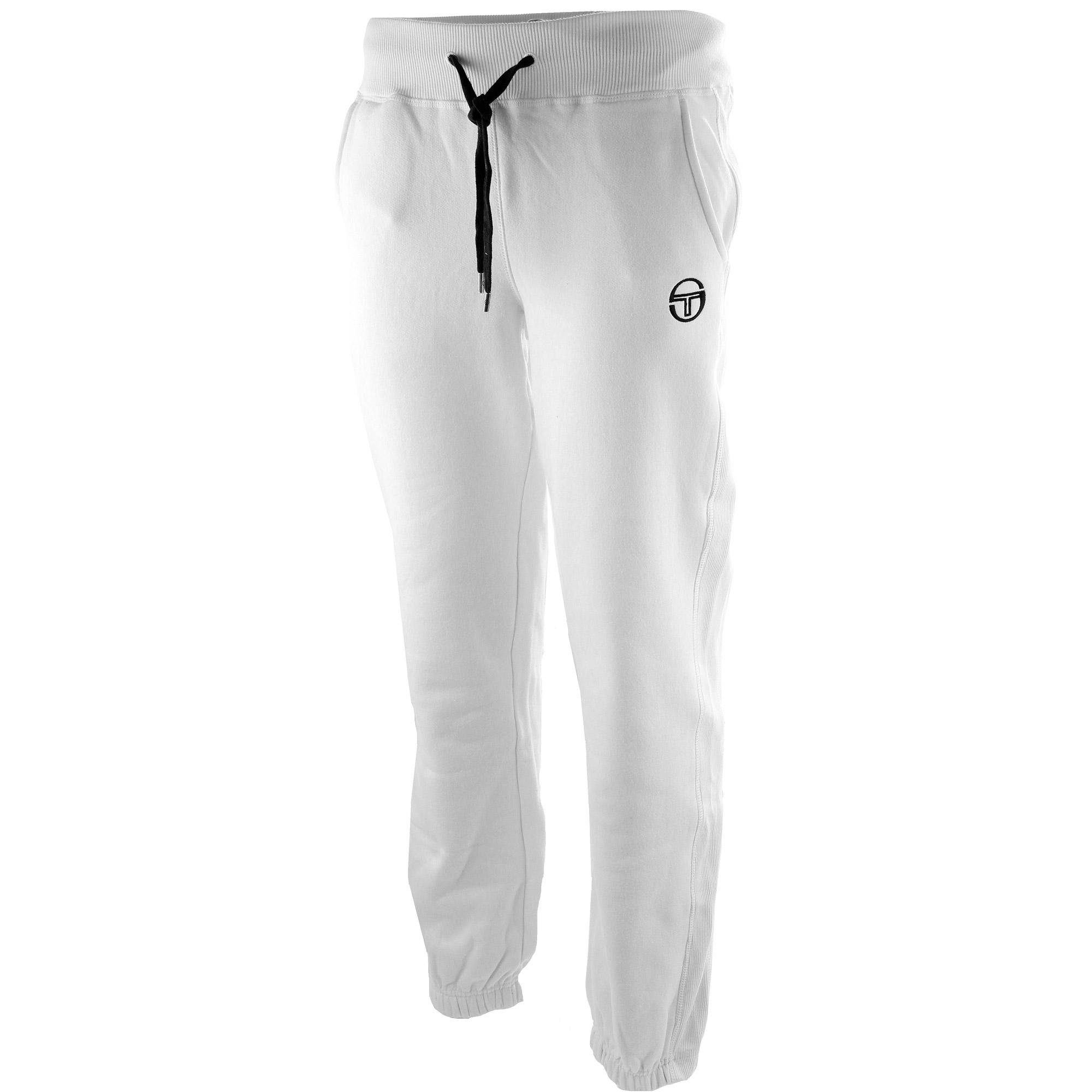 Sergio Tacchini Kids Tie Break Pants - White - Tennisnuts.com