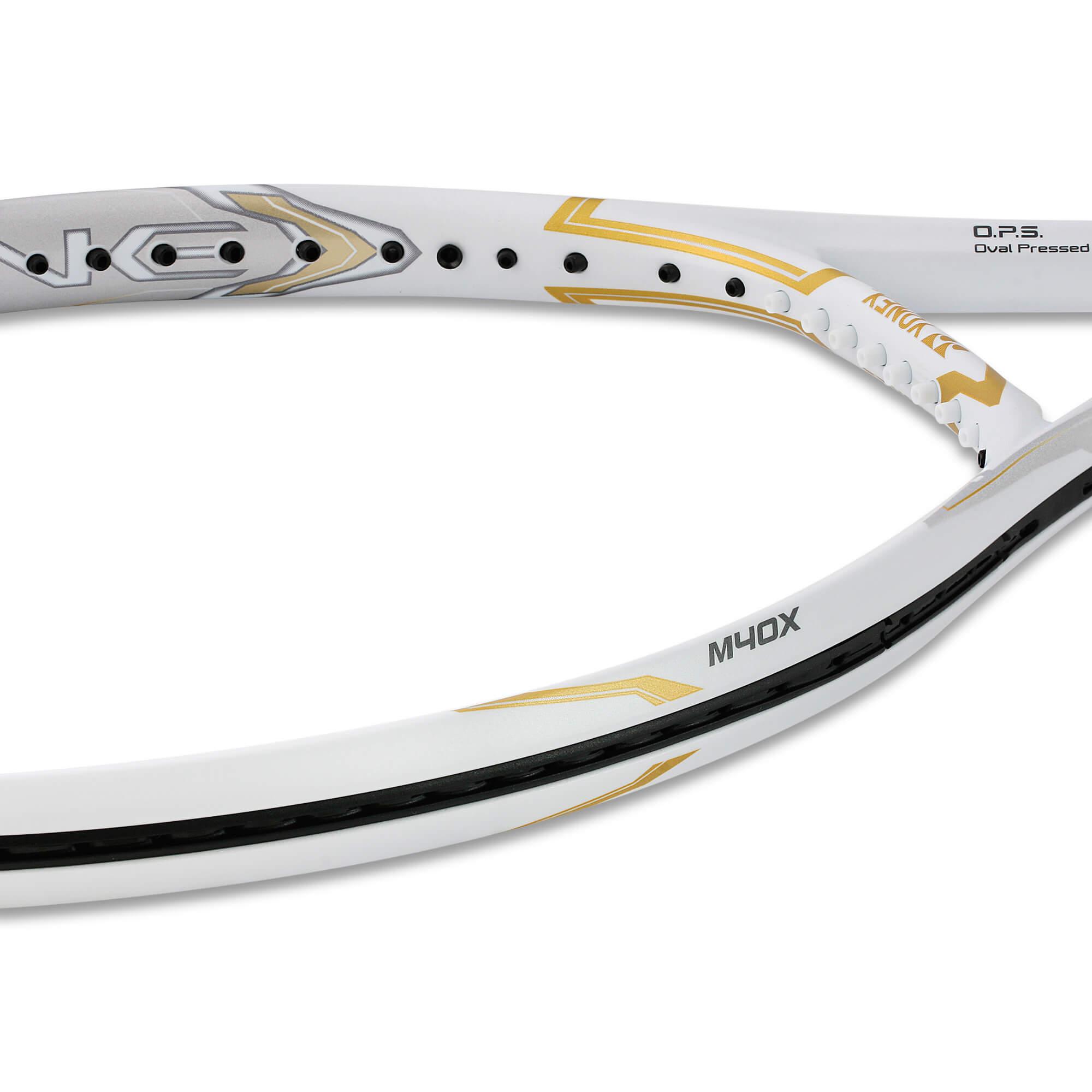 Yonex EZONE 100L Limited Edition Tennis Racket - White/Gold [Frame Only ...