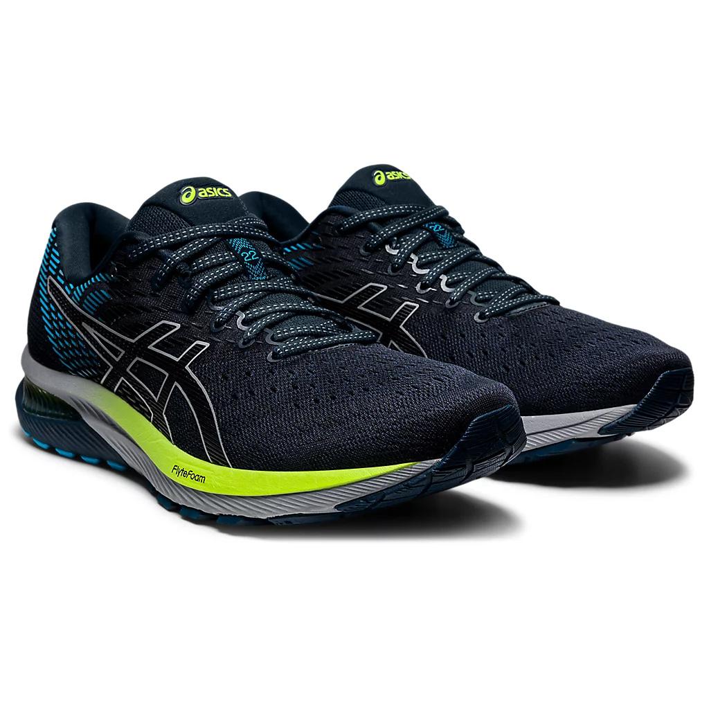 Asics Mens GEL-Cumulus 22 Running Shoes - French Blue/Black ...