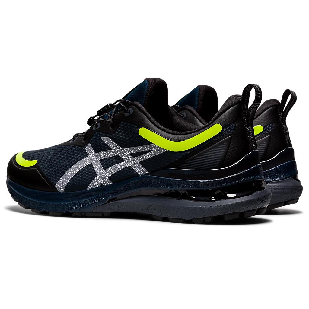 Asics Mens GEL-Kayano 28 AWL Running Shoes - French Blue/Safety Yellow ...