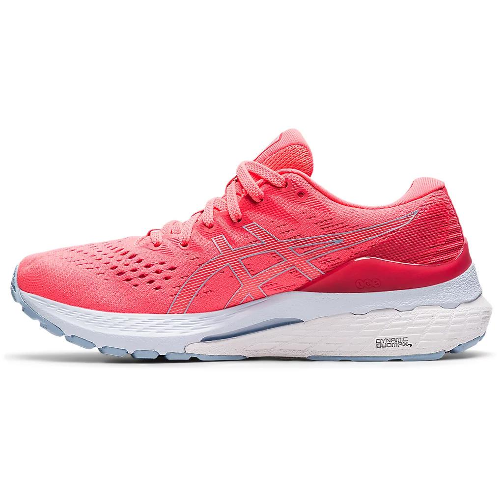Asics Womens GEL-Kayano 28 Running Shoes - Blazing Coral/Mist ...