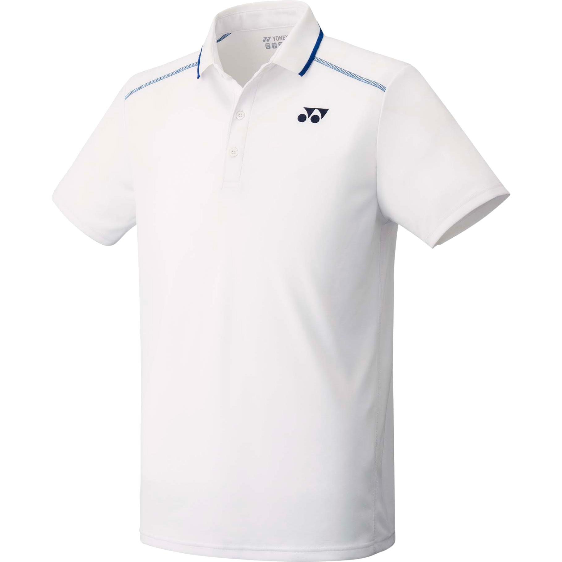 Yonex Mens 10175EX Polo Shirt - White - Tennisnuts.com