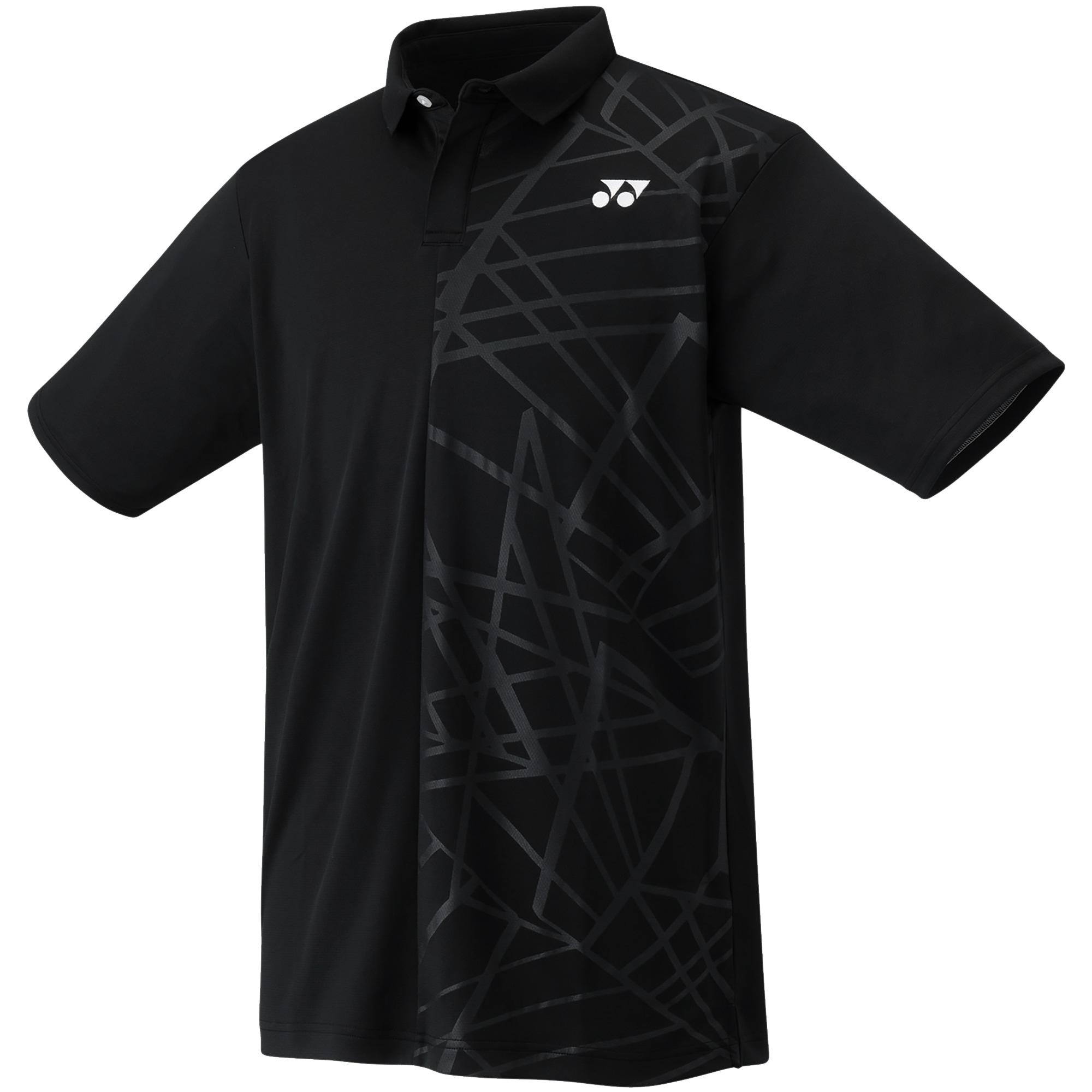 Yonex Mens 10244 Polo Shirt - Black - Tennisnuts.com