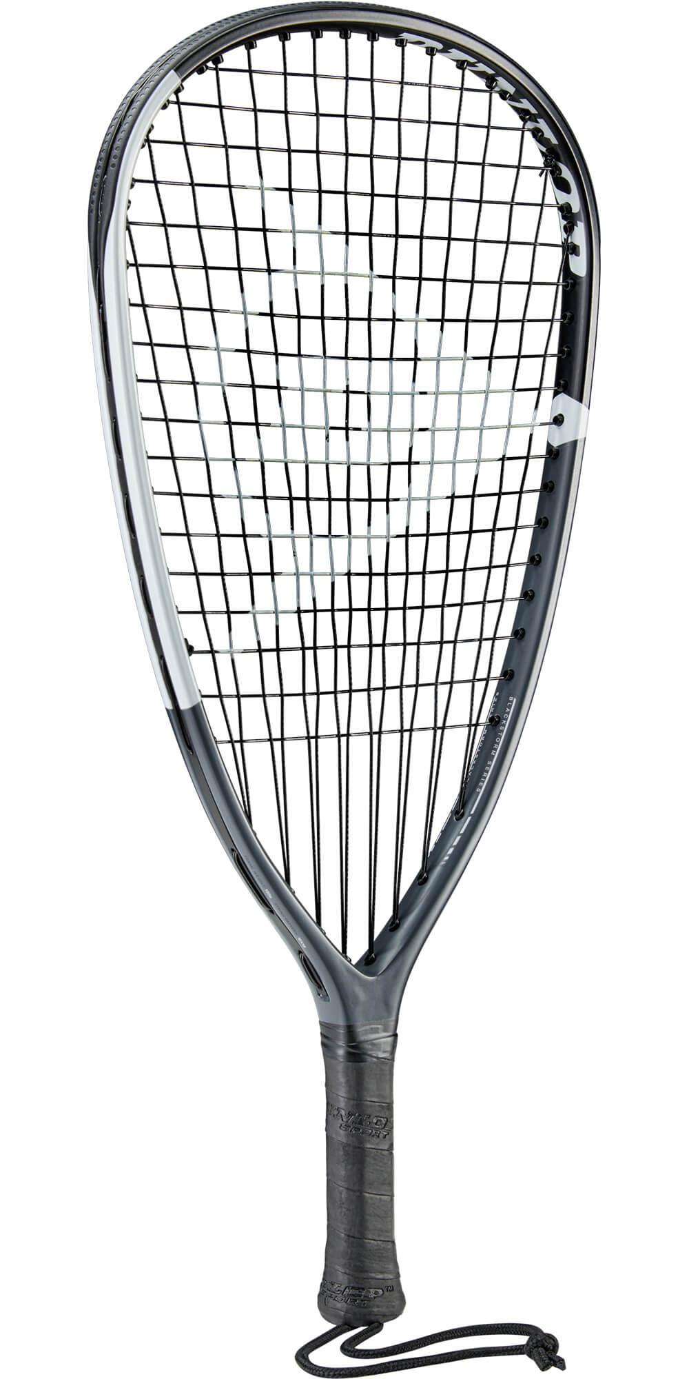 Dunlop Blackstorm Ti Rage Racketball Racket - Black/Grey - Tennisnuts.com