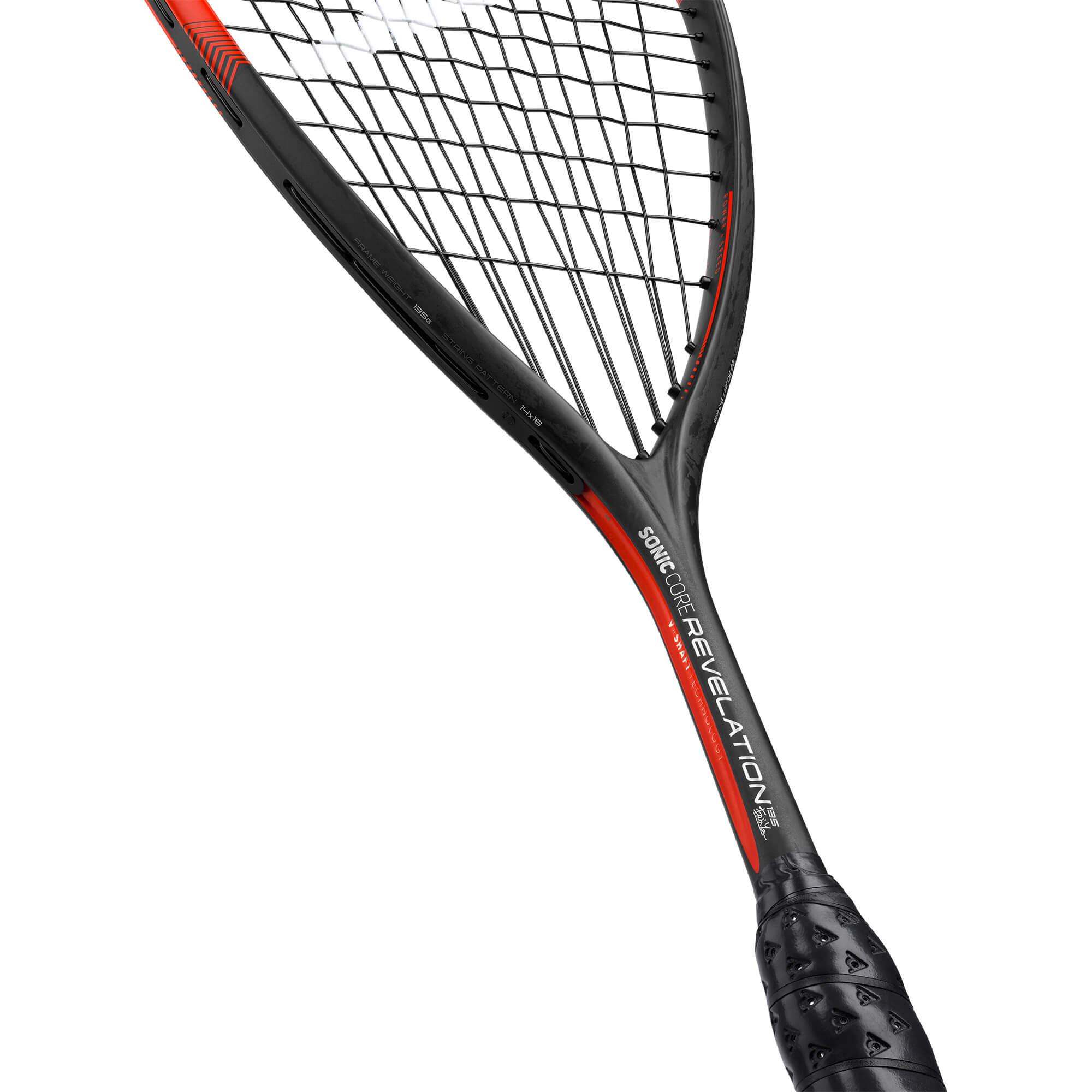 Dunlop Sonic Core Revelation 135 Squash Racket - Tennisnuts.com