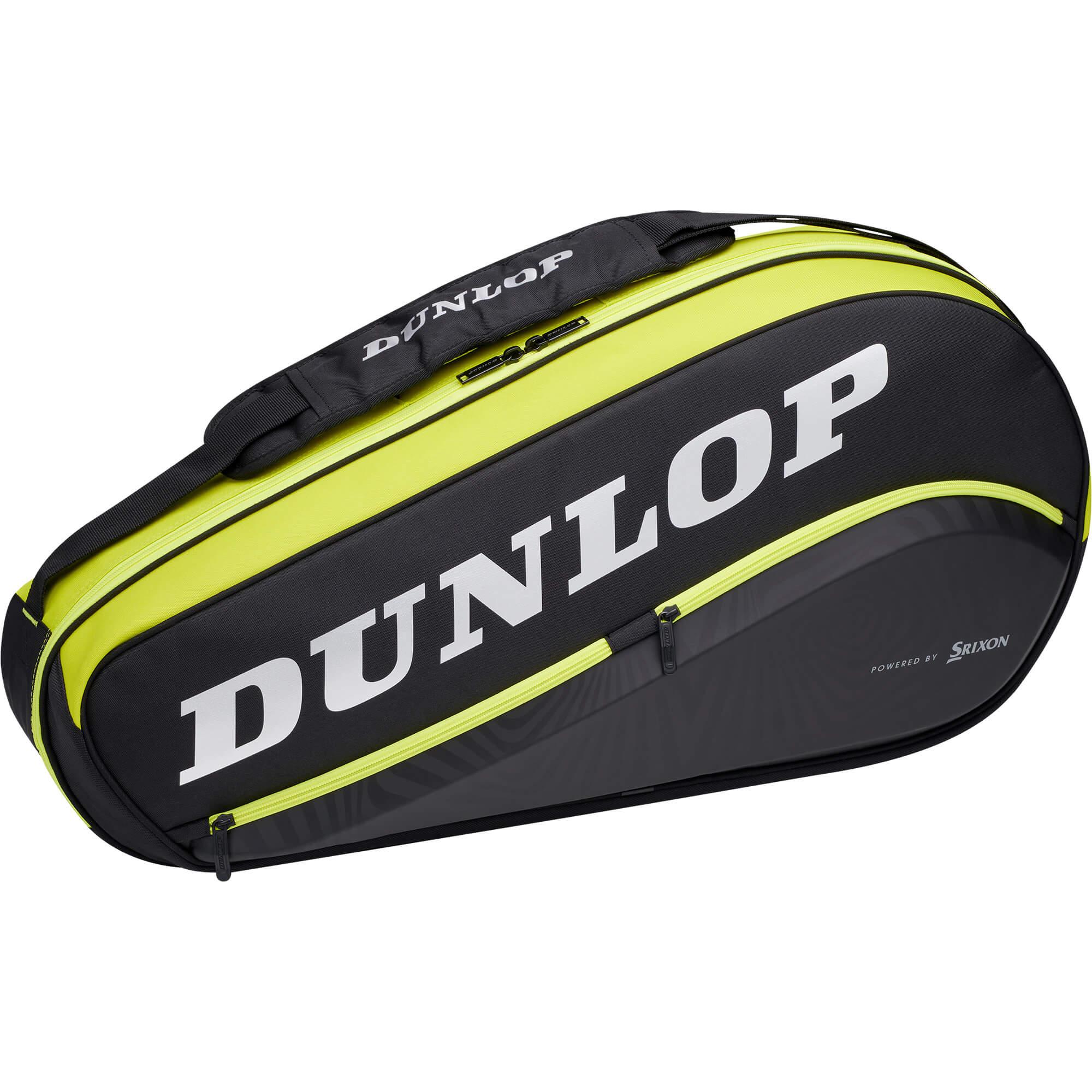Dunlop SX Performance Thermo 3 Racket Bag - Black/Yellow (2022 ...