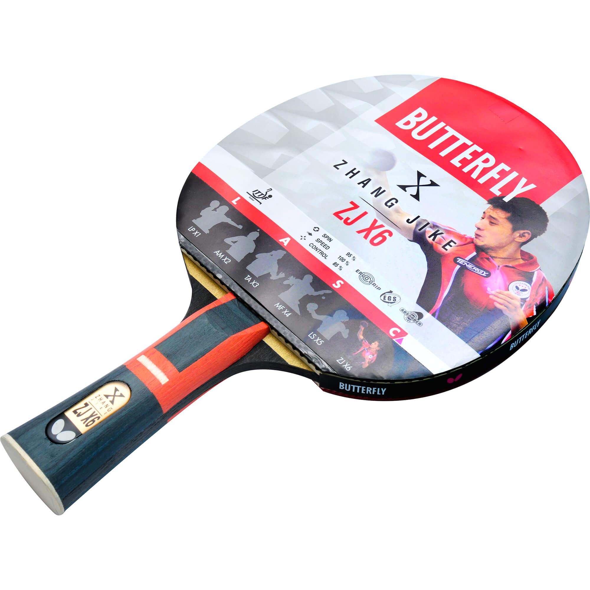 Butterfly Zhang Jike ZJX6 2.0mm Ergo Table Tennis Bat - Tennisnuts.com