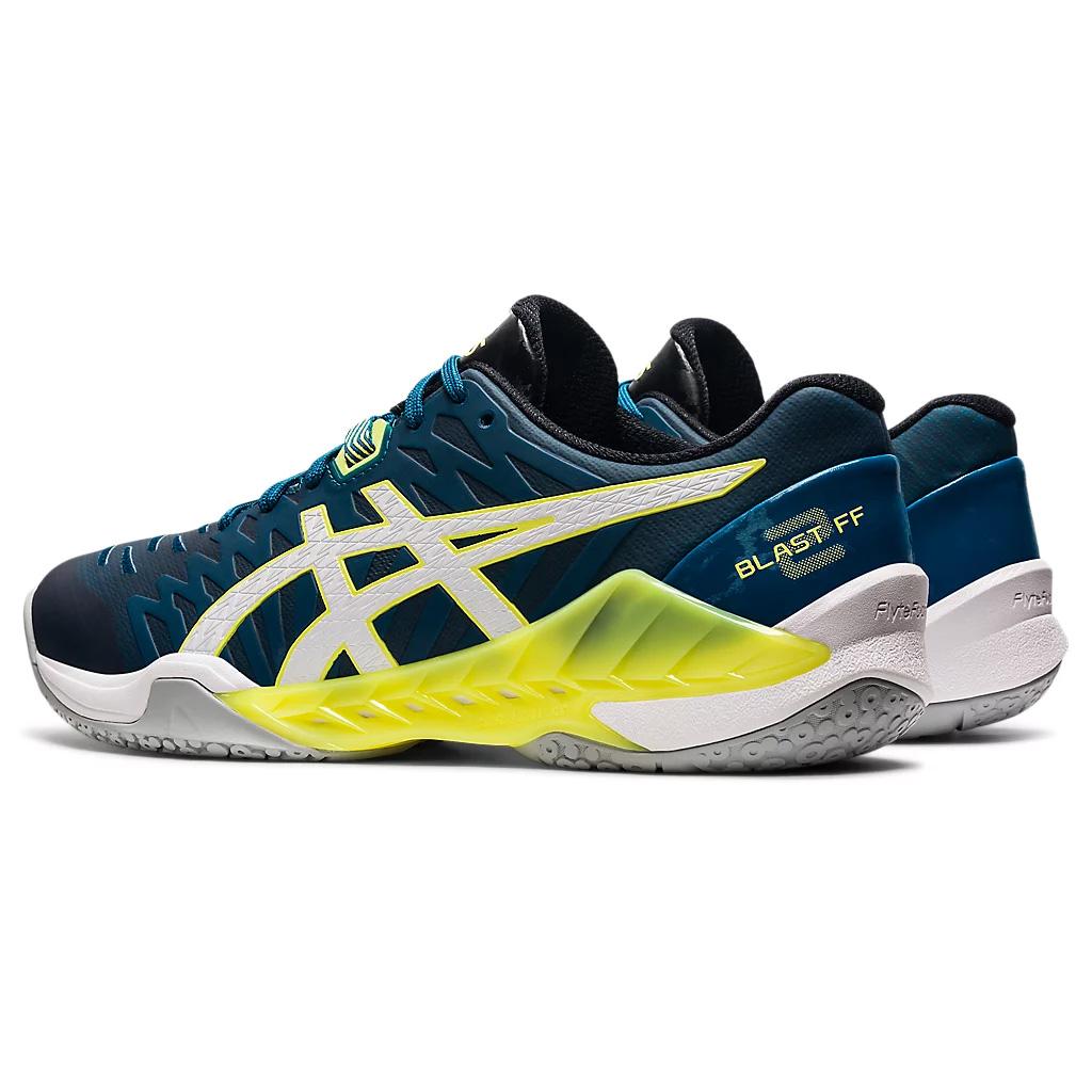 Asics Mens GEL-Blast FF 2 Indoor Court Shoes - Deep Sea Teal - Tennisnuts.com