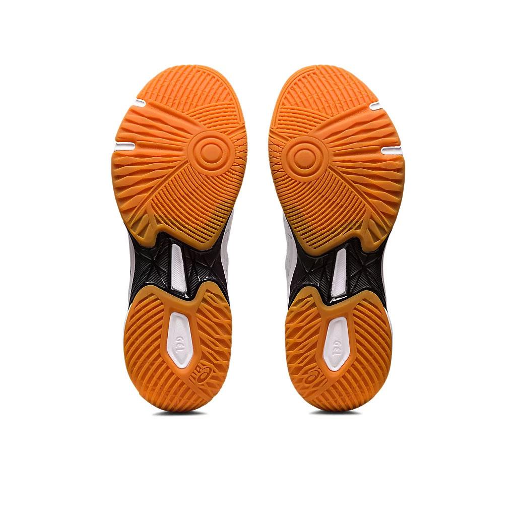 Asics Mens GEL-Rocket 11 Indoor Court Shoes - White/Pure Silver - Tennisnuts.com