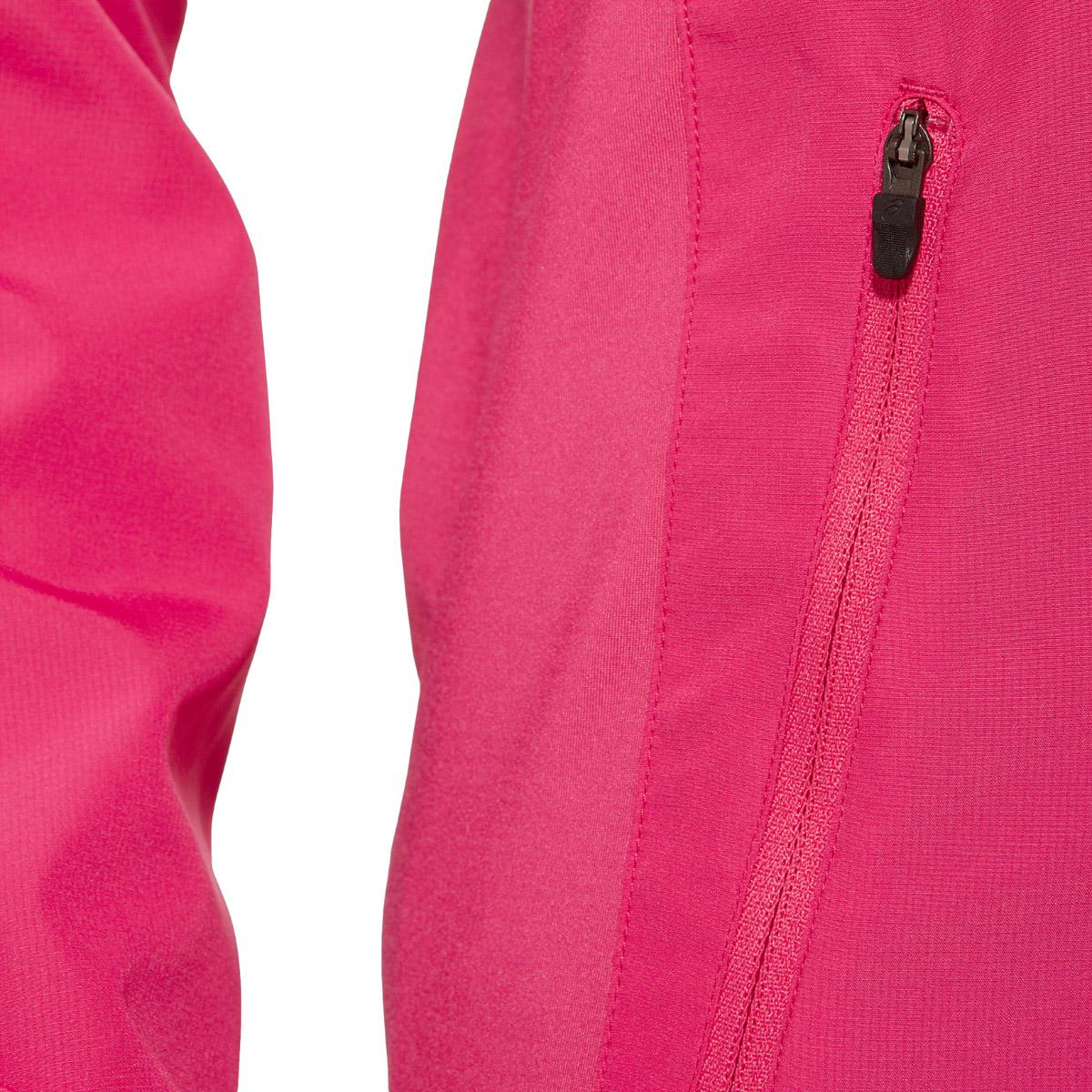 Asics Womens Woven Running Jacket - Ultra Pink - Tennisnuts.com