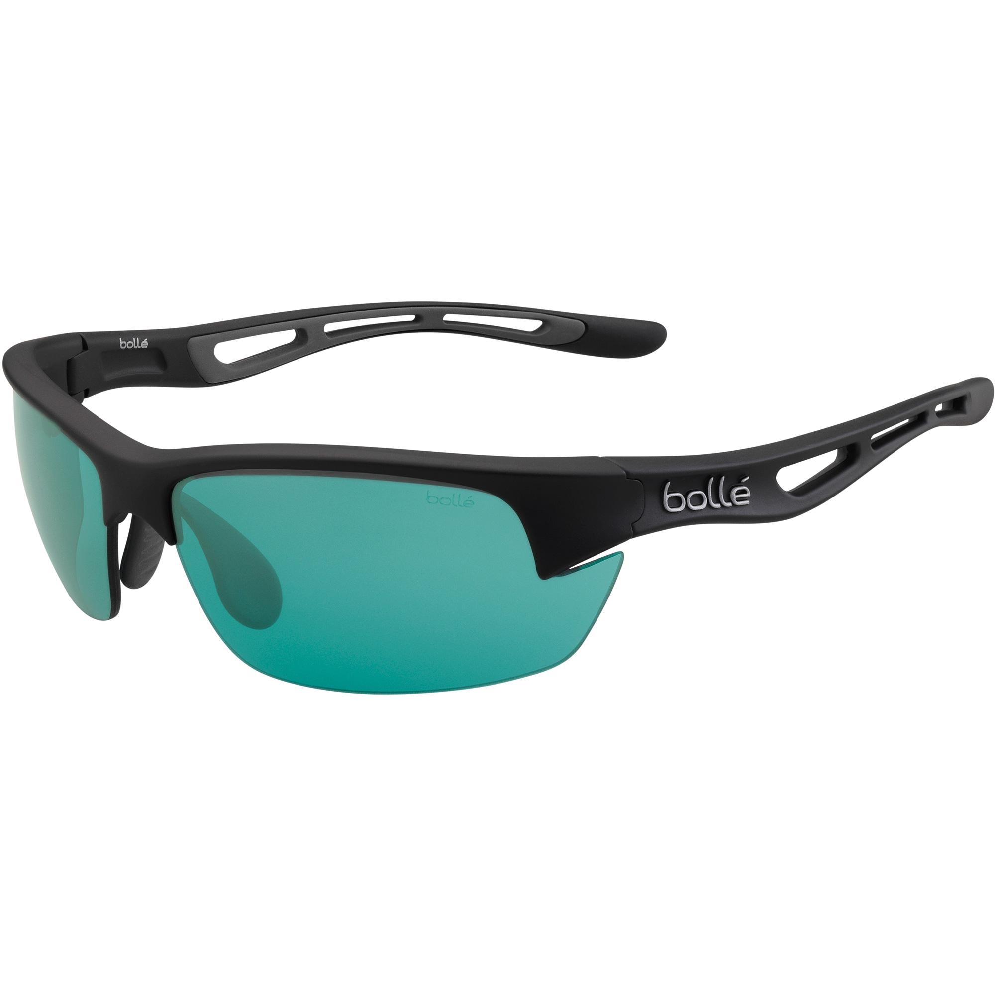 Bolle Bolt S Tennis Sunglasses - Black Frame / Competivision Gun Lens ...