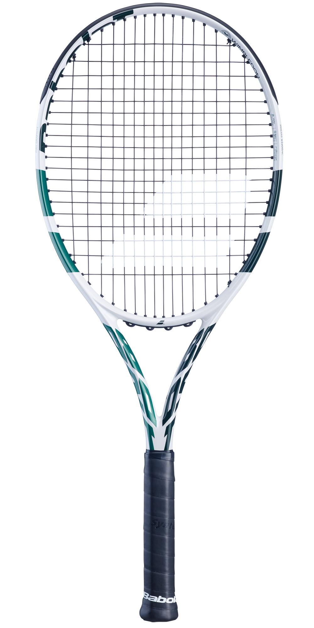 Babolat Boost Drive Wimbledon Tennis Racket - White/Blue - Tennisnuts.com