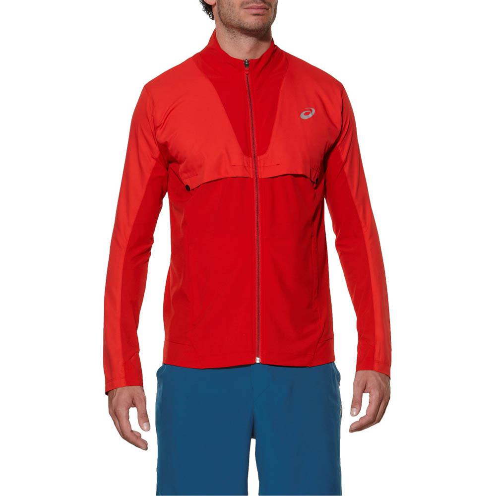 Asics Mens Athlete Jacket - True Red - Tennisnuts.com