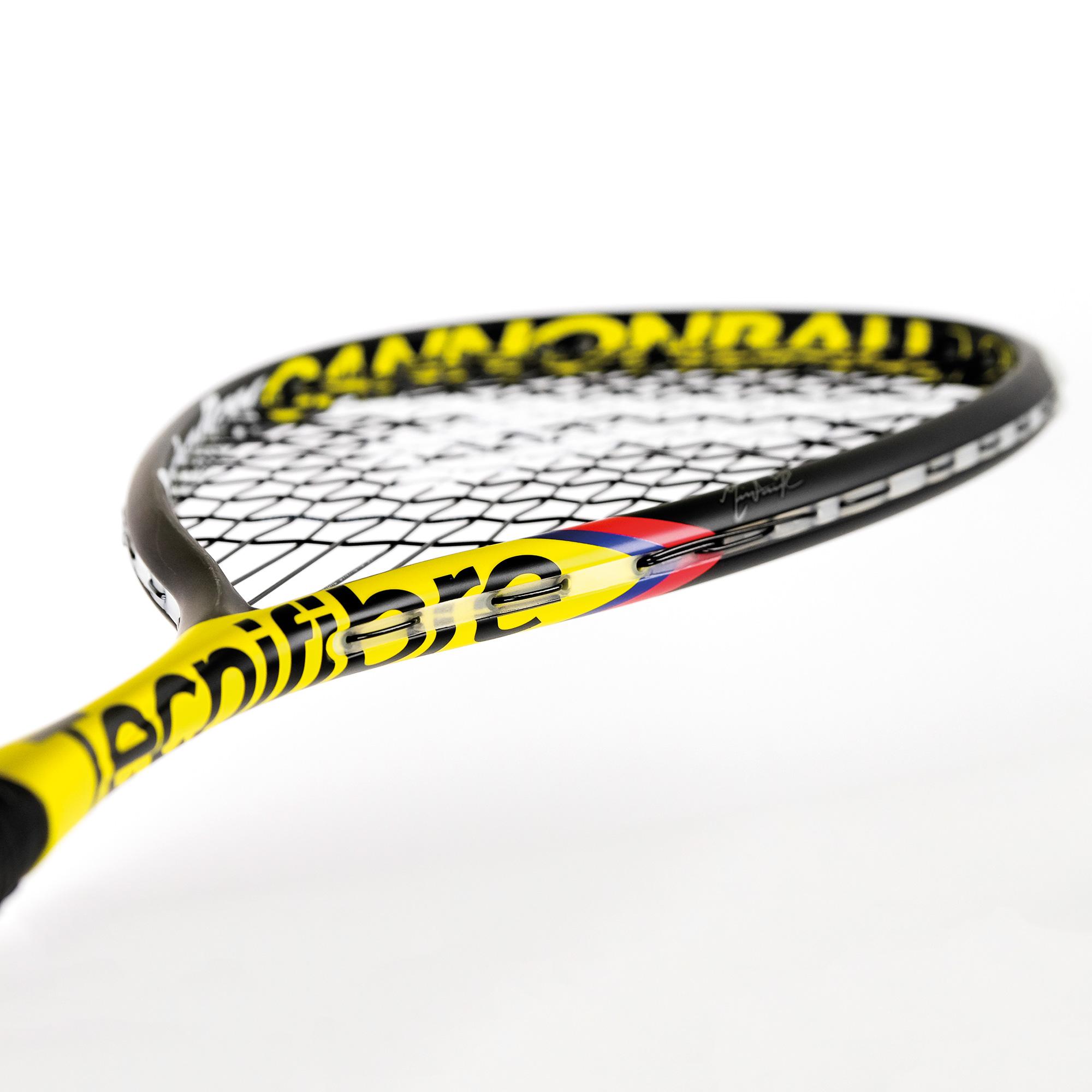 Tecnifibre Carboflex Cannonball 125 Squash Racket - Tennisnuts.com