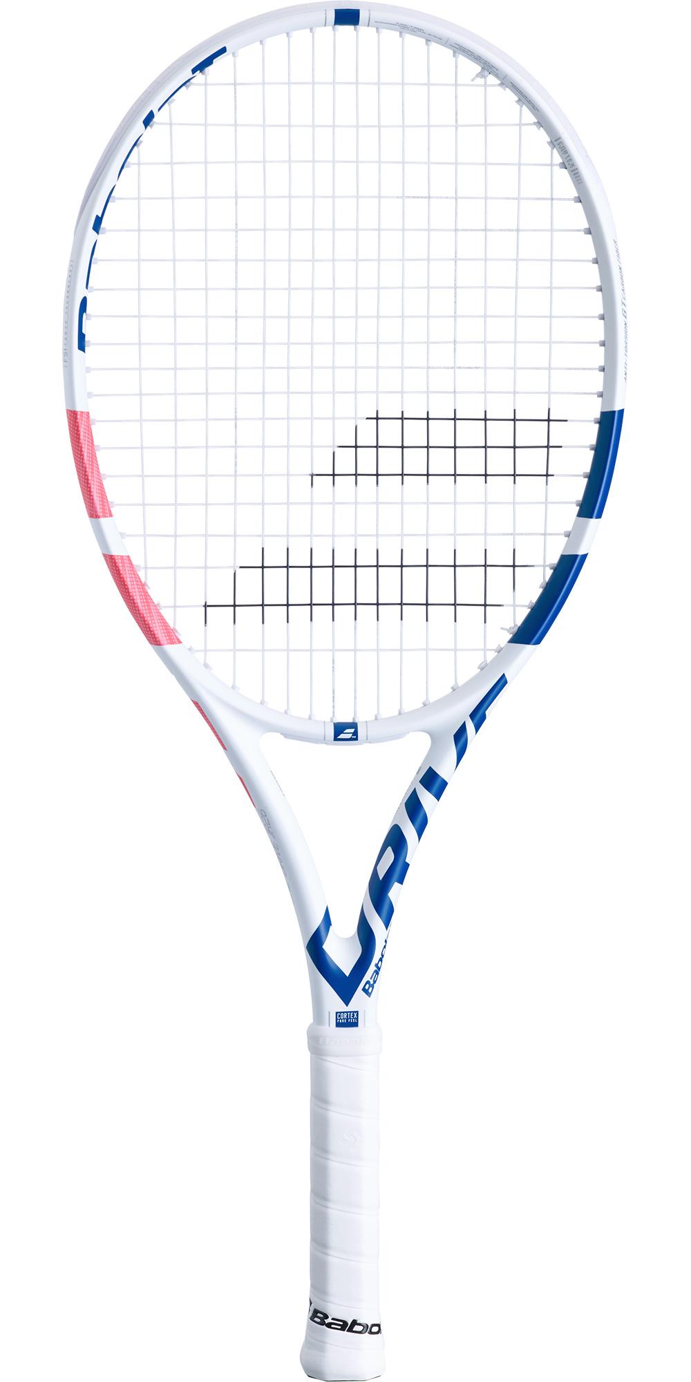 Babolat Pure Drive 26 Inch Junior Tennis Racket - White - Tennisnuts.com