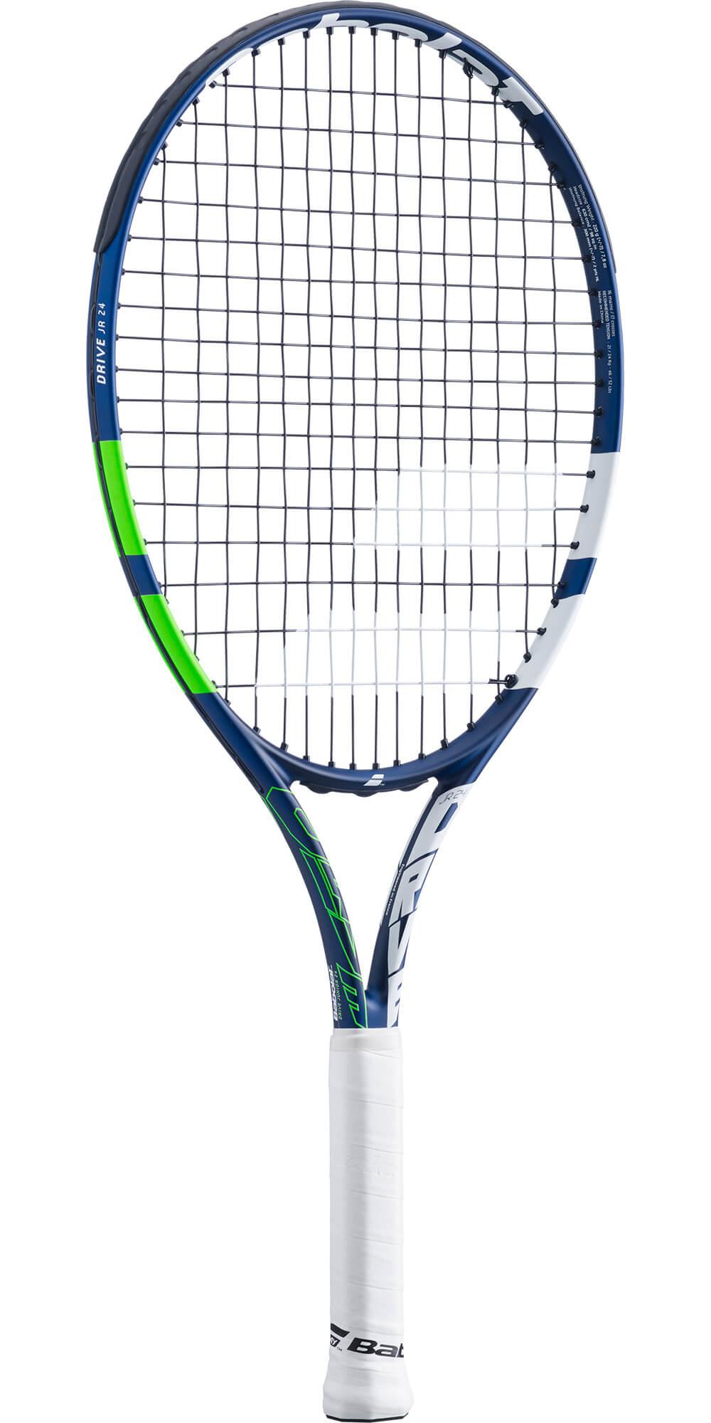 Babolat Drive 24 Inch Junior Tennis Racket - Blue/Green - Tennisnuts.com