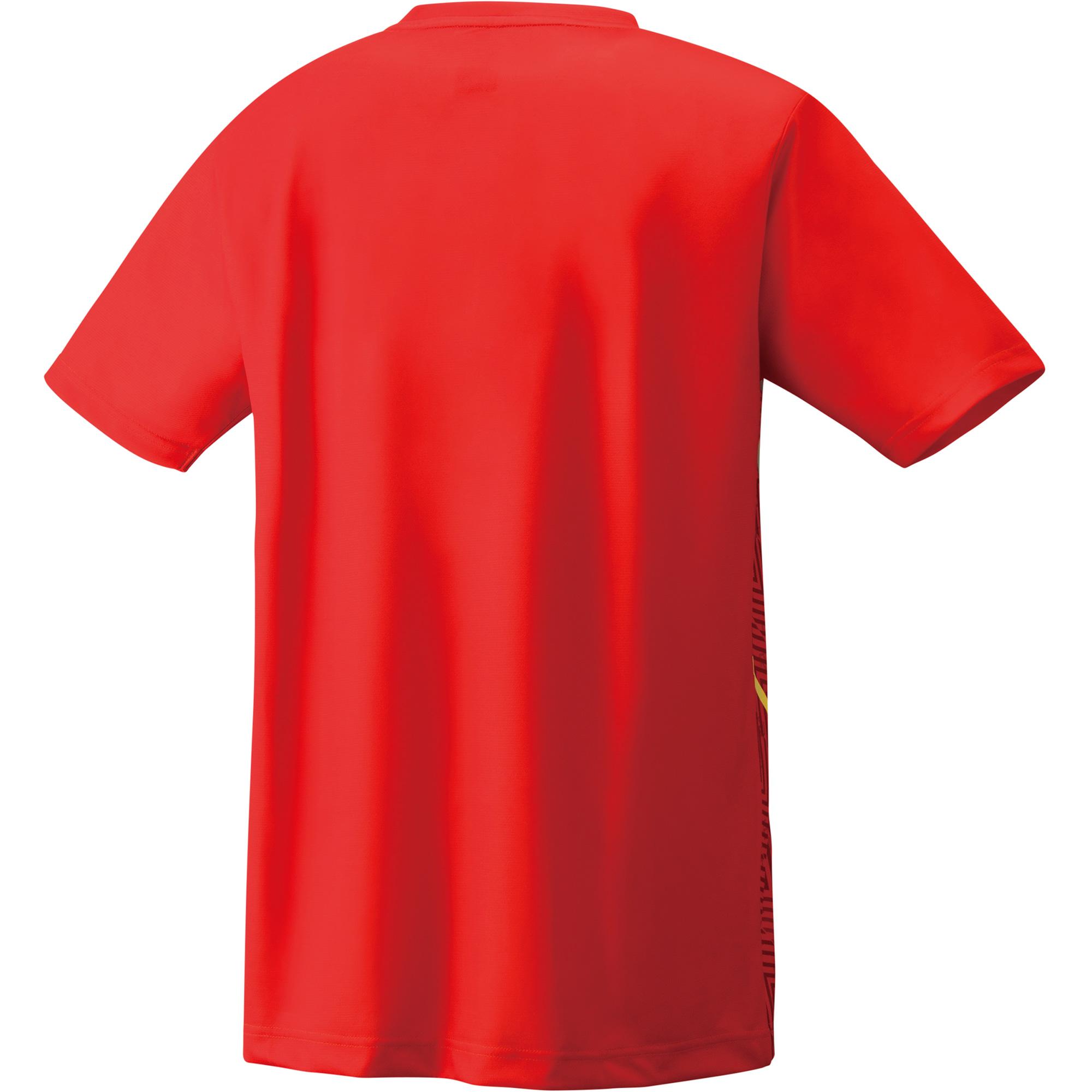 Yonex Mens 16392EX Lin Dan T-Shirt - Red - Tennisnuts.com