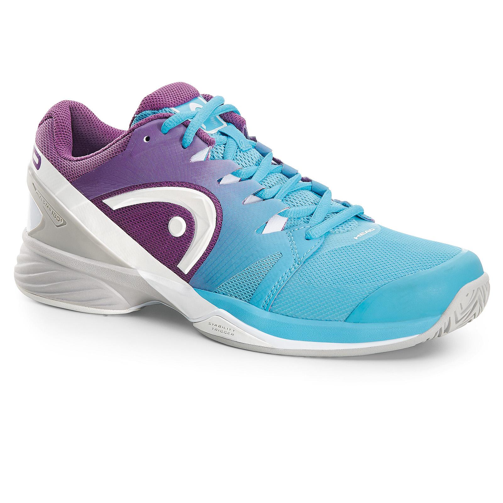 Head Womens Nitro Pro Tennis Shoes - Aqua/Violet