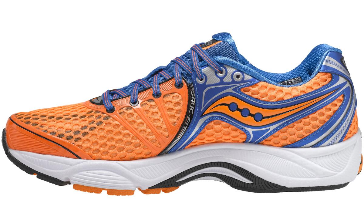 Saucony Mens Triumph 10 Running Shoes - ViziPro Orange - Tennisnuts.com