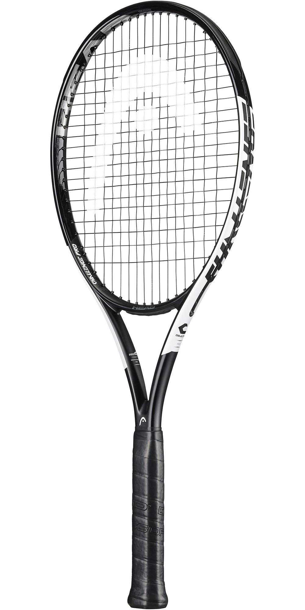 Head Challenge Pro Tennis Racket - Black/White - Tennisnuts.com