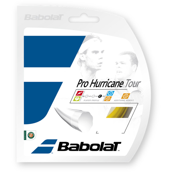 Babolat Pro Hurricane Tour Tennis String Set - Yellow - Tennisnuts.com