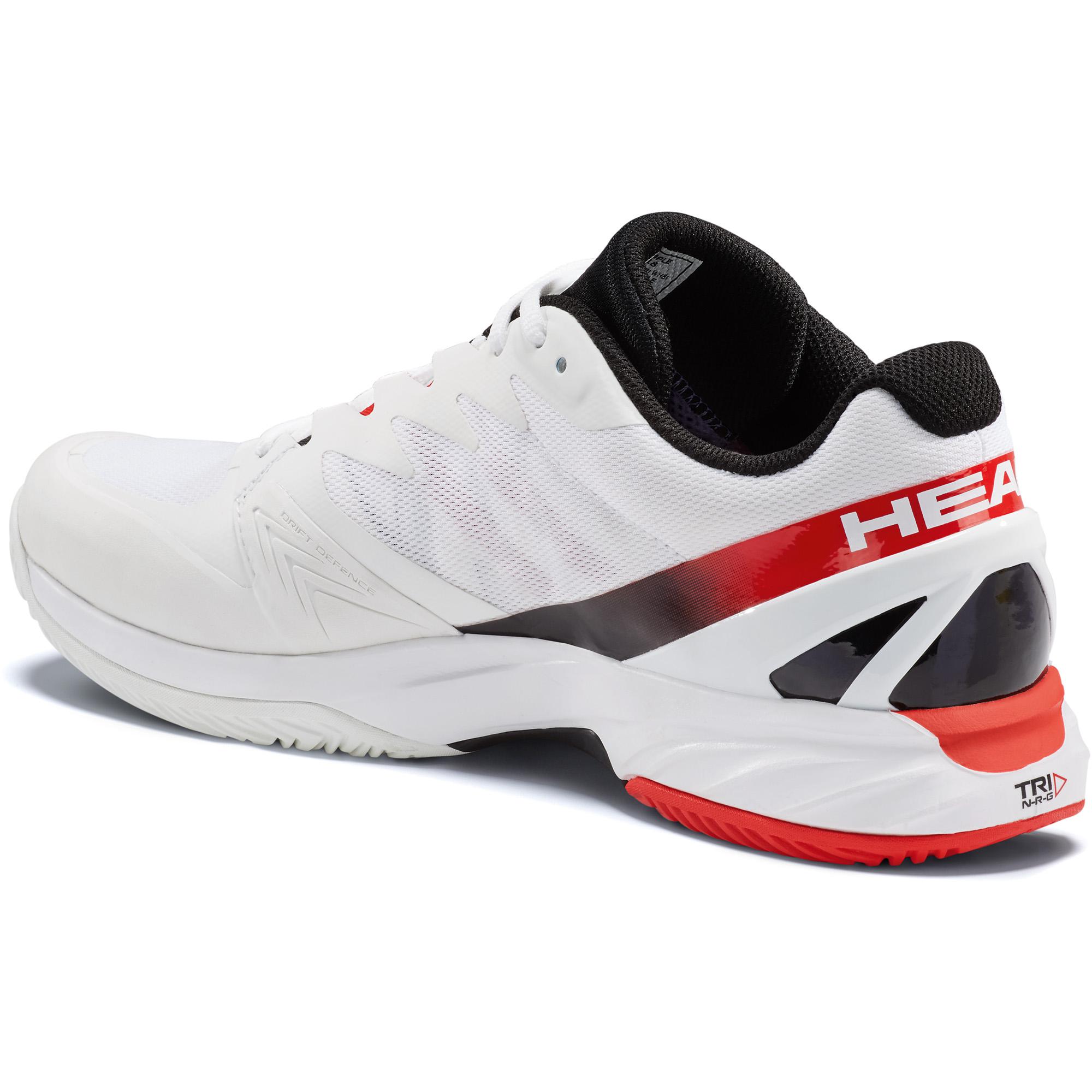Head Mens Sprint Pro 2.0 Tennis Shoes - White/Black - Tennisnuts.com