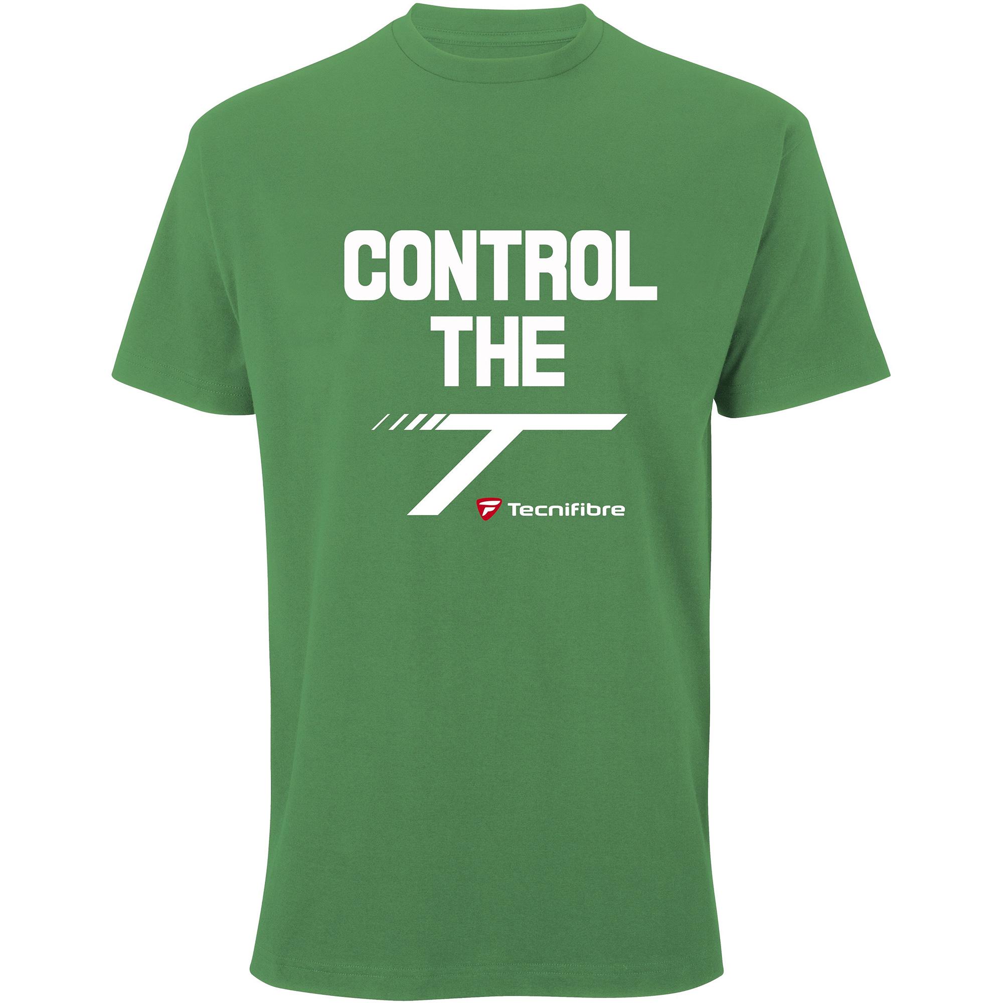 Tecnifibre Control The T T-Shirt - Green - Tennisnuts.com