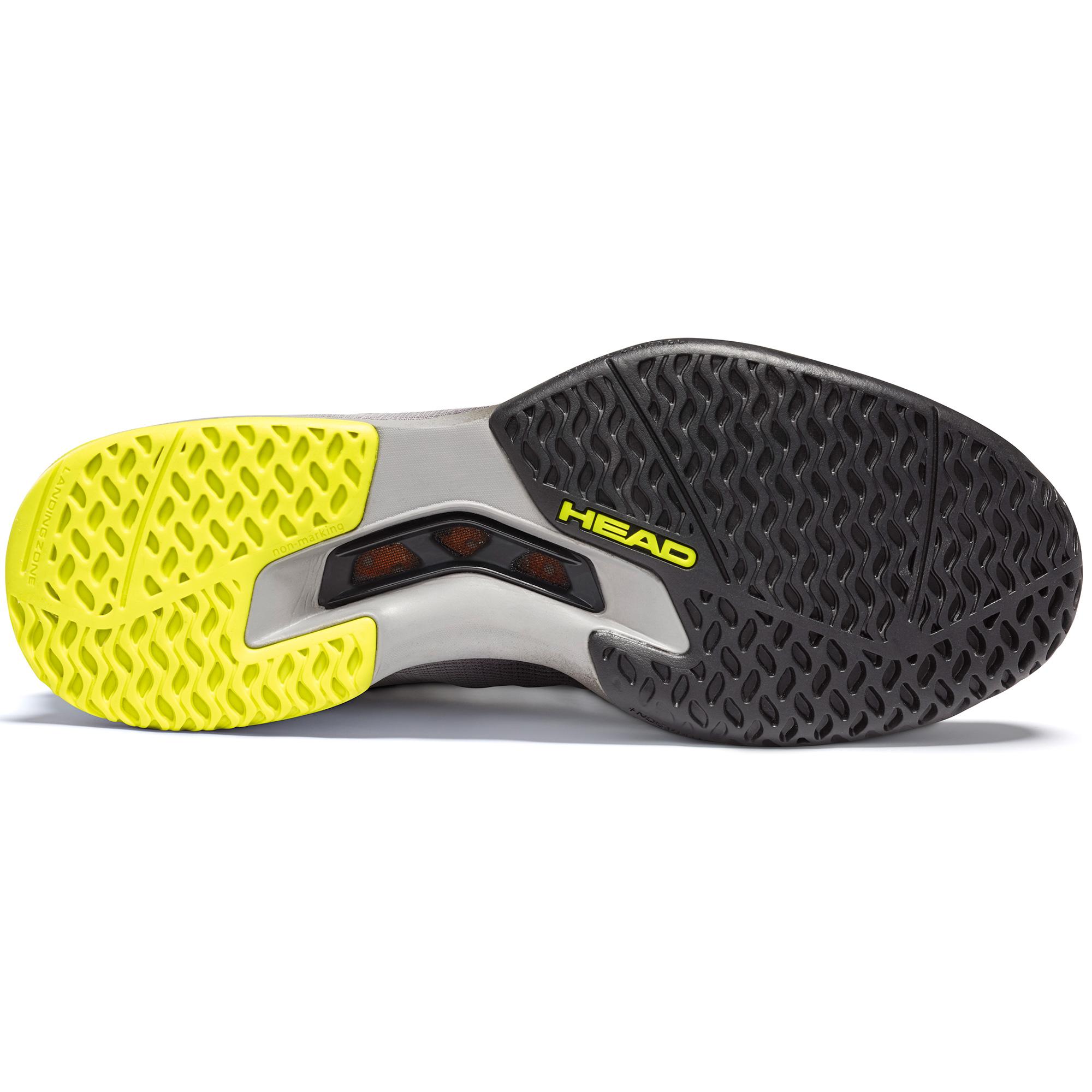 Head Mens Sprint Pro 3.0 SuperFabric Tennis Shoes - Black/Yellow ...