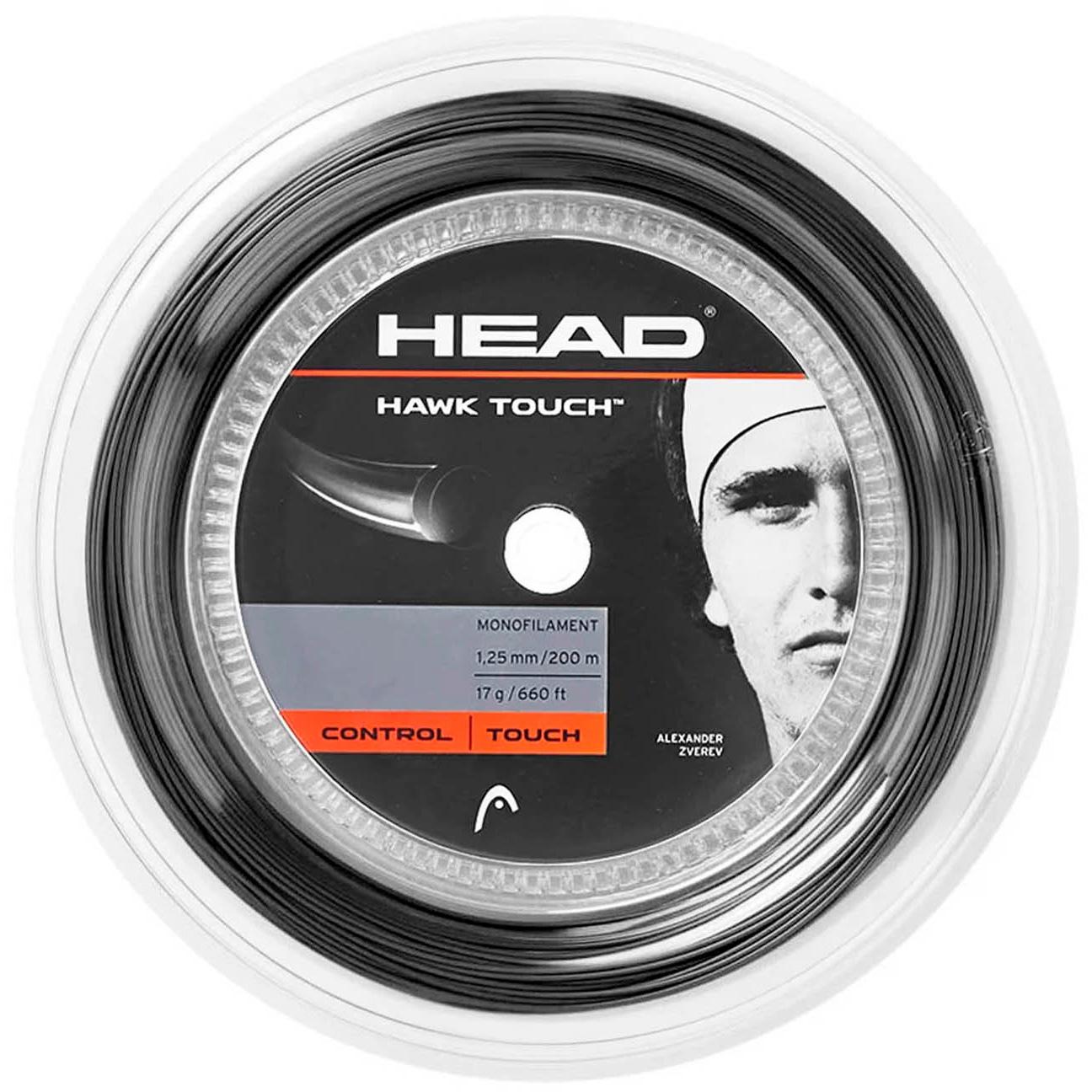 Head Hawk Touch 200m Tennis String Reel - Anthracite - Tennisnuts.com