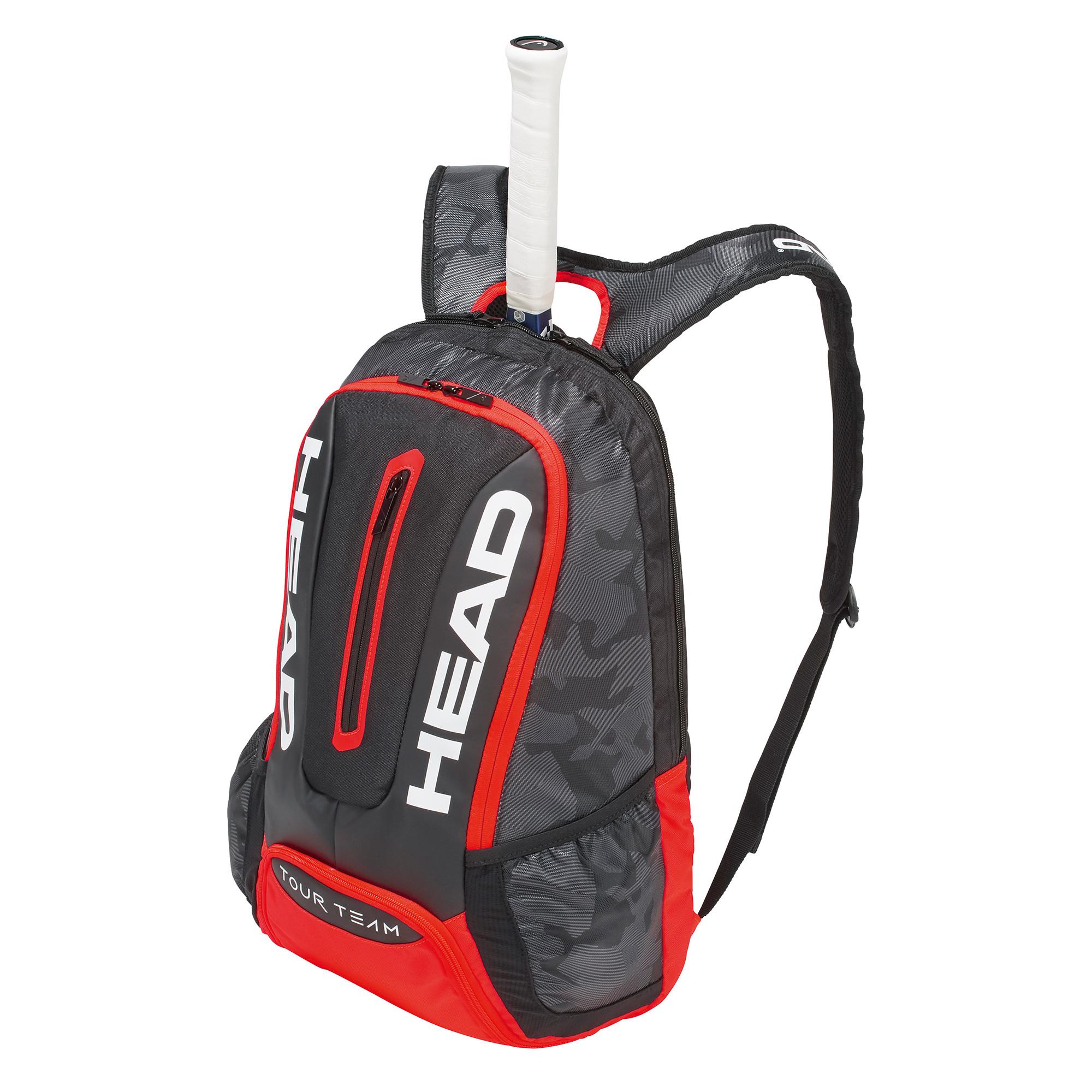 Head Tour Team Backpack - Black/Red - Tennisnuts.com