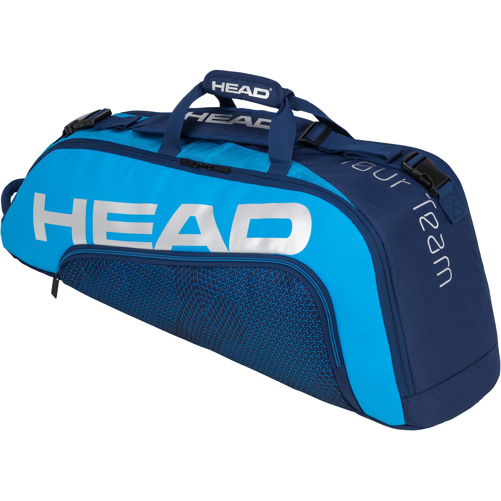 Head Tour Team Combi 6 Racket Bag - Navy Blue - Tennisnuts.com