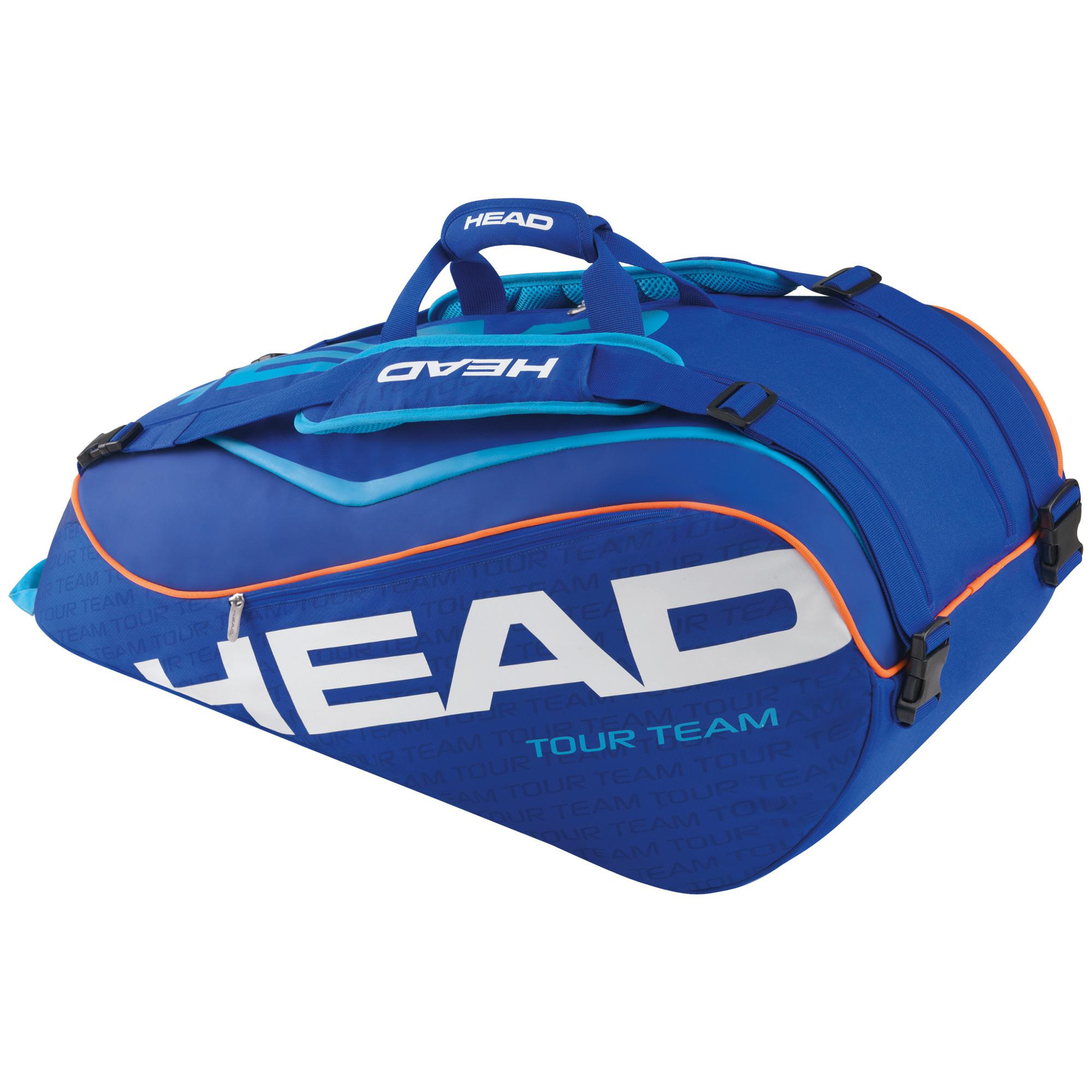 Head Tour Team Supercombi 9 Racket Bag - Blue - Tennisnuts.com