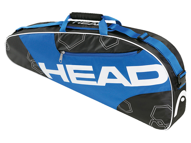 Head Elite Pro Tennis Bag - Black/Blue (2013) - Tennisnuts.com
