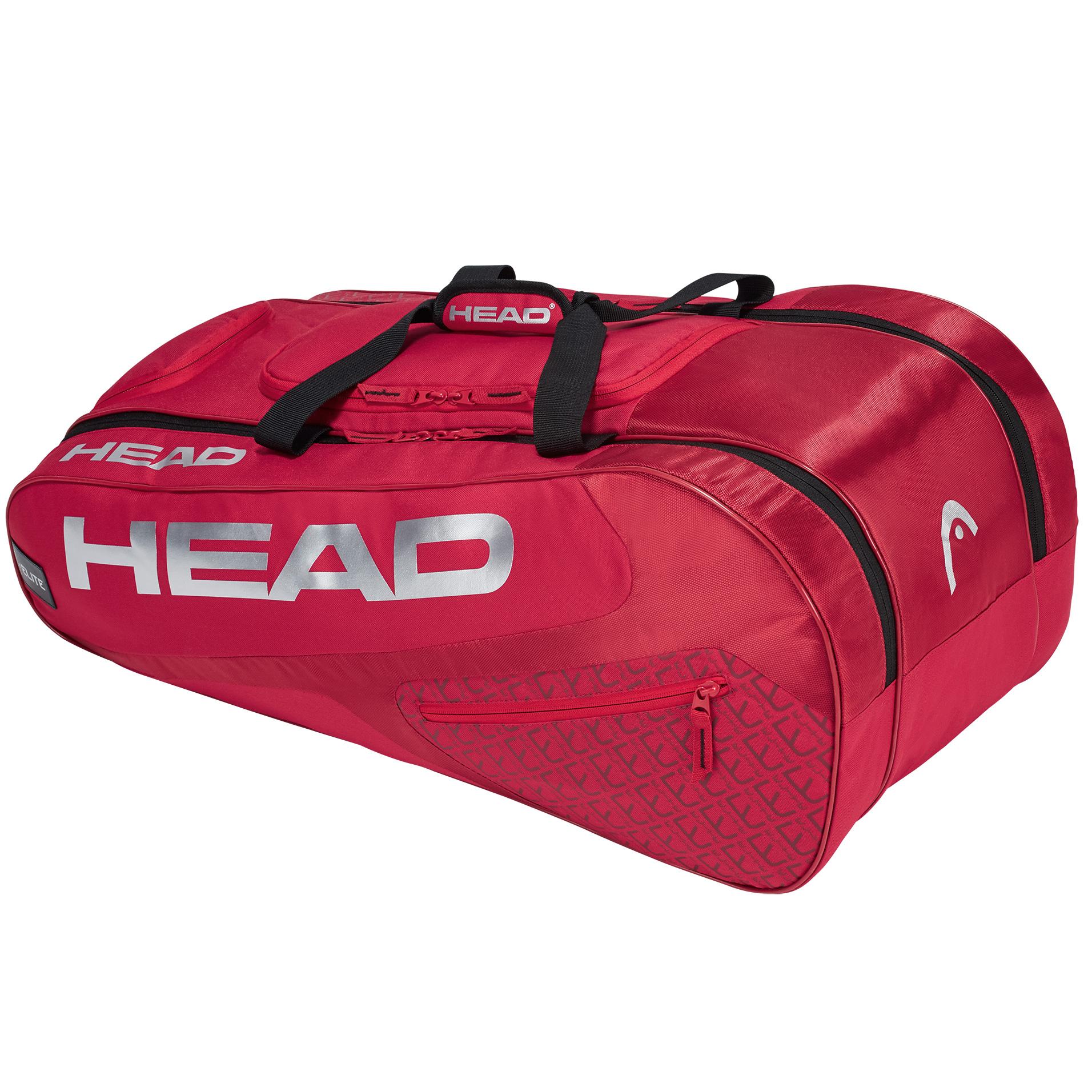 Head Elite All Court Racket Bag - Red - Tennisnuts.com