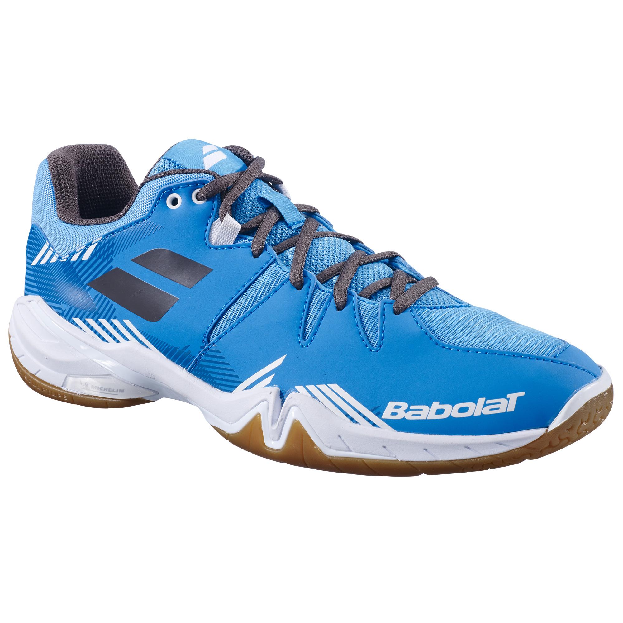 Babolat Shadow Spirit badminton Shoes - Blue/Black - Tennisnuts.com