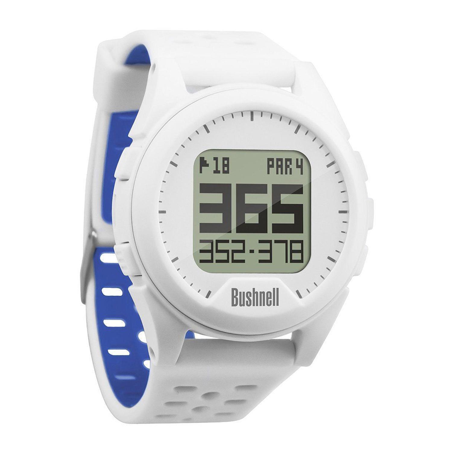 Bushnell Neo Ion GPS Golf Watch - White/Blue - Tennisnuts.com