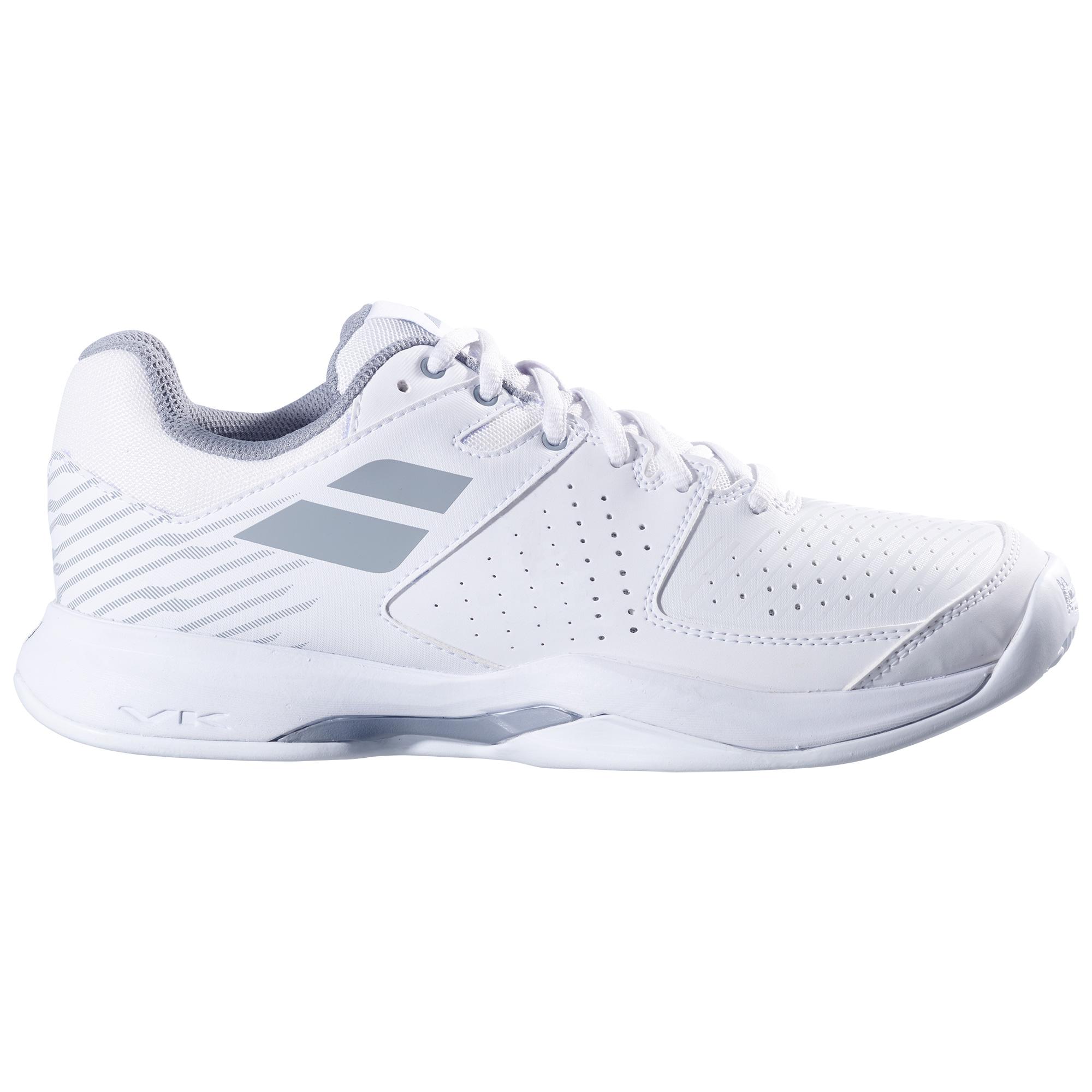 Babolat Mens Pulsion Clay Tennis Shoes - White - Tennisnuts.com