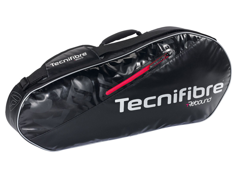 Tecnifibre T-Rebound 3 Racket Bag - Black/Pink - Tennisnuts.com
