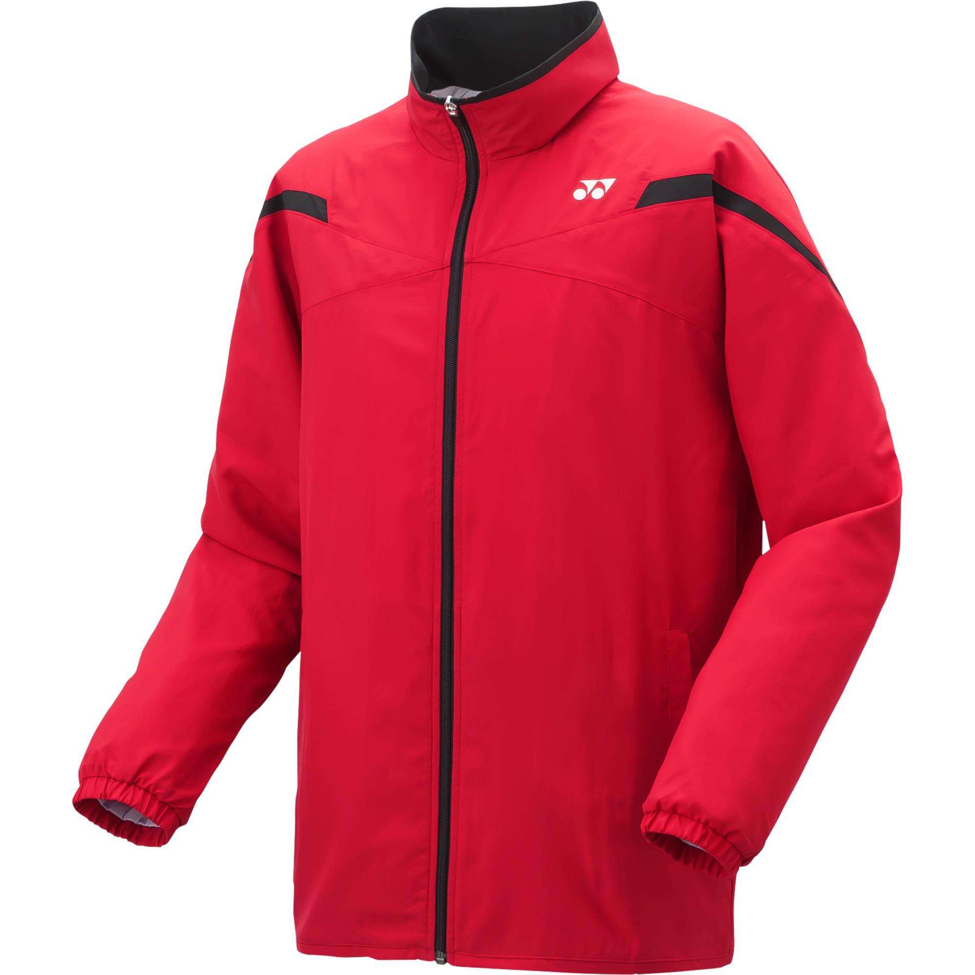Yonex 50058 Mens Warm-Up Jacket - Crystal Red - Tennisnuts.com