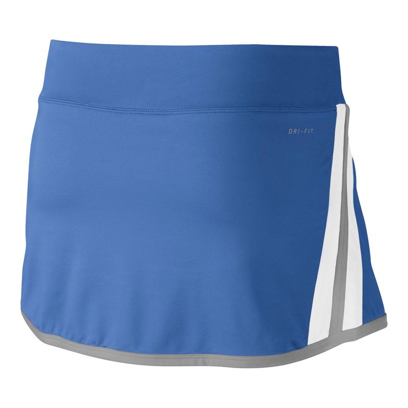 Nike Womens Power Skirt - Blue/Silver/White - Tennisnuts.com