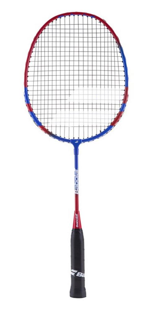 Babolat Minibad 54cm Junior Badminton Racket - Blue/Red - Tennisnuts.com