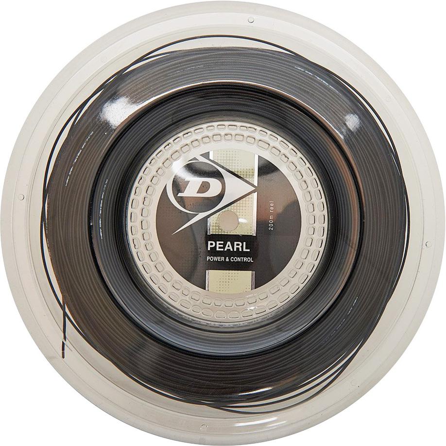 Dunlop Pearl 200m Tennis String Reel - Black - Tennisnuts.com