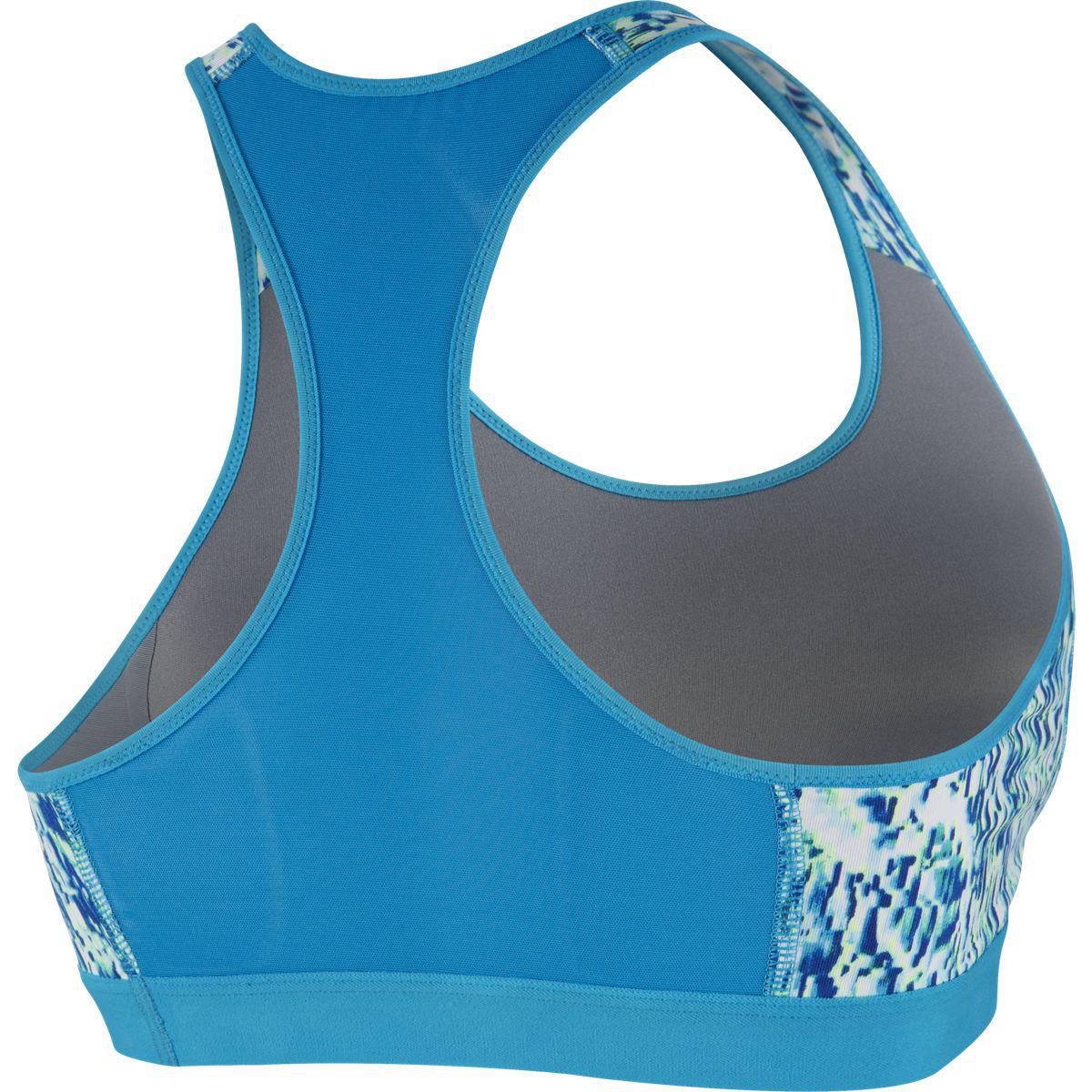 Nike Pro Fierce Digital Bra - Black/Volt - Tennisnuts.com