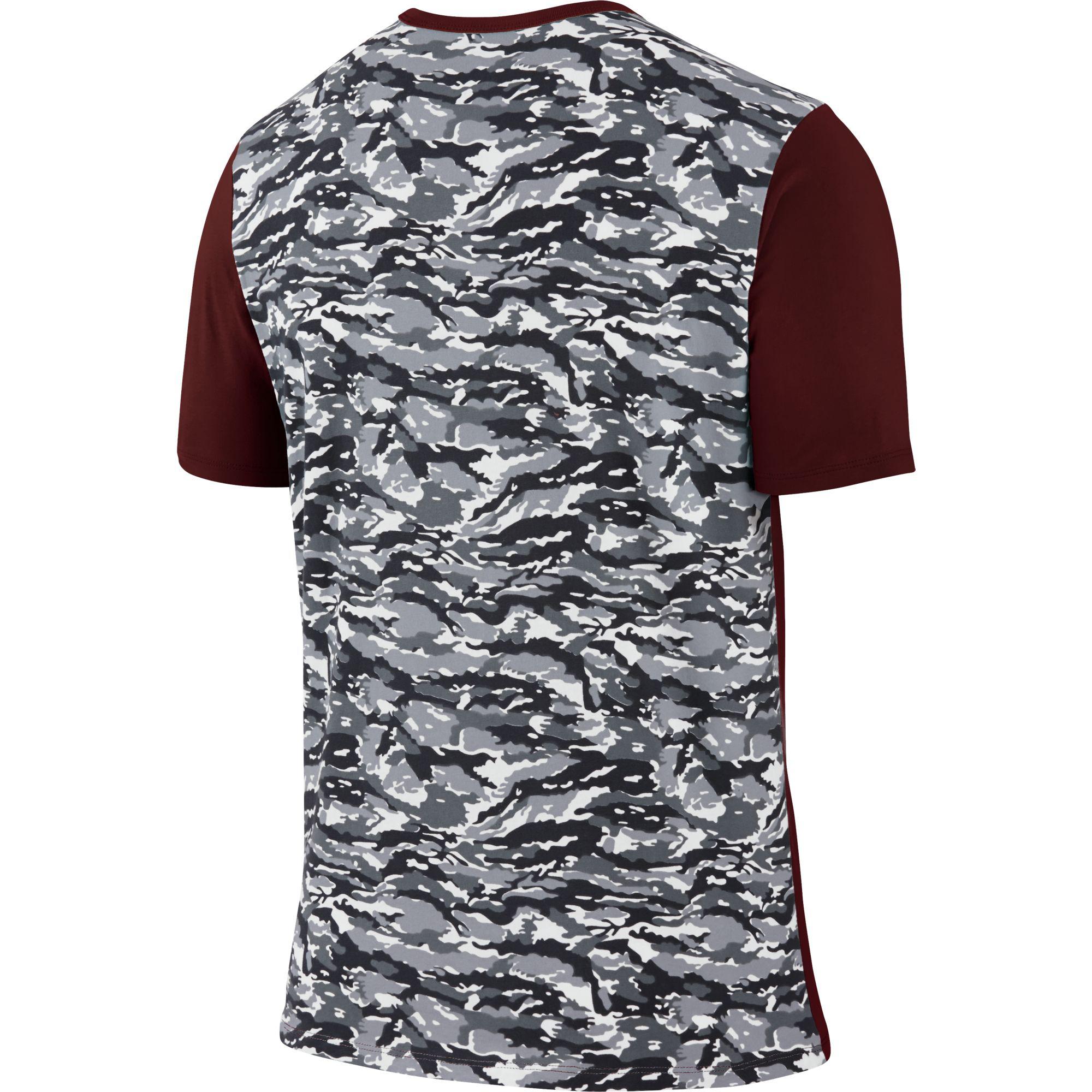 Nike Mens Premier Rafa Crew - Red/White - Tennisnuts.com