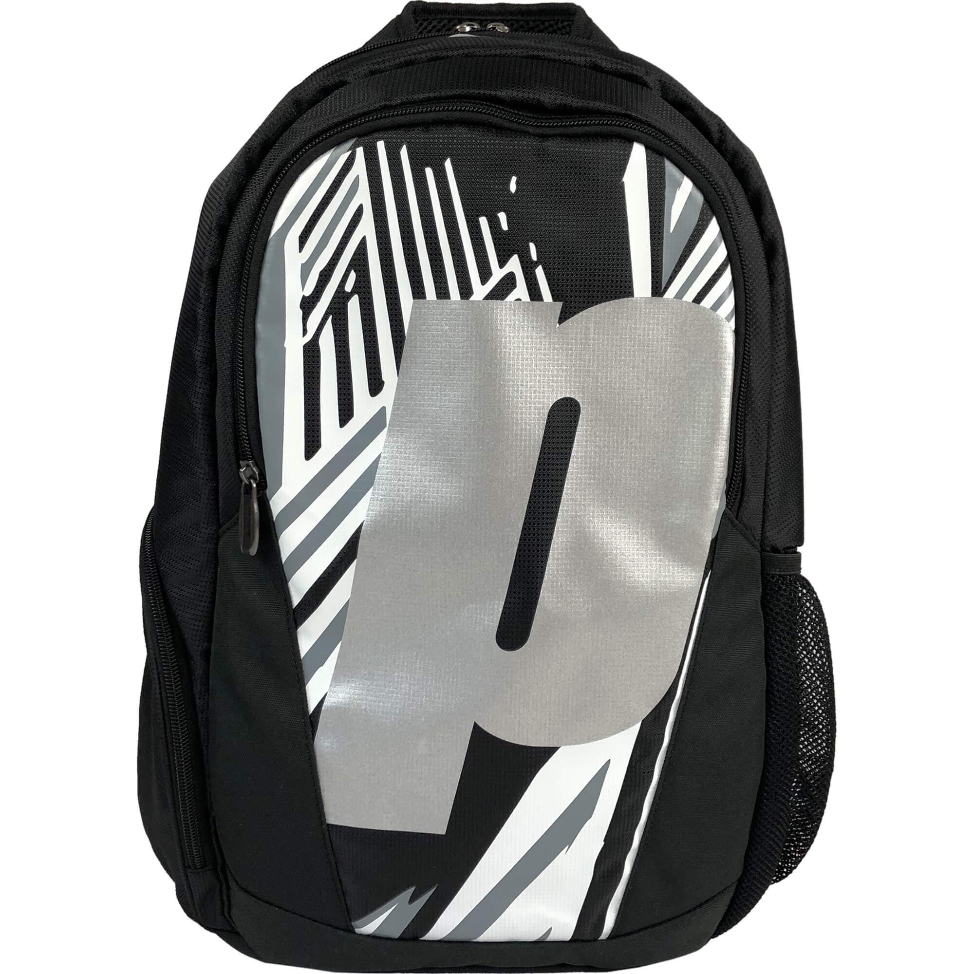 Prince Backpack - Black/White/Silver - Tennisnuts.com