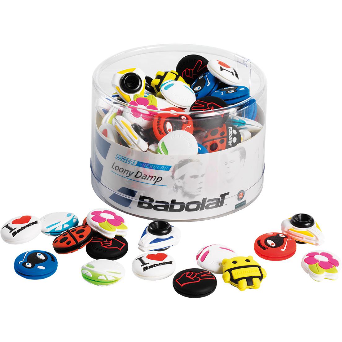 Babolat Loony Damp Vibration Dampeners (Pack of 75) - Tennisnuts.com