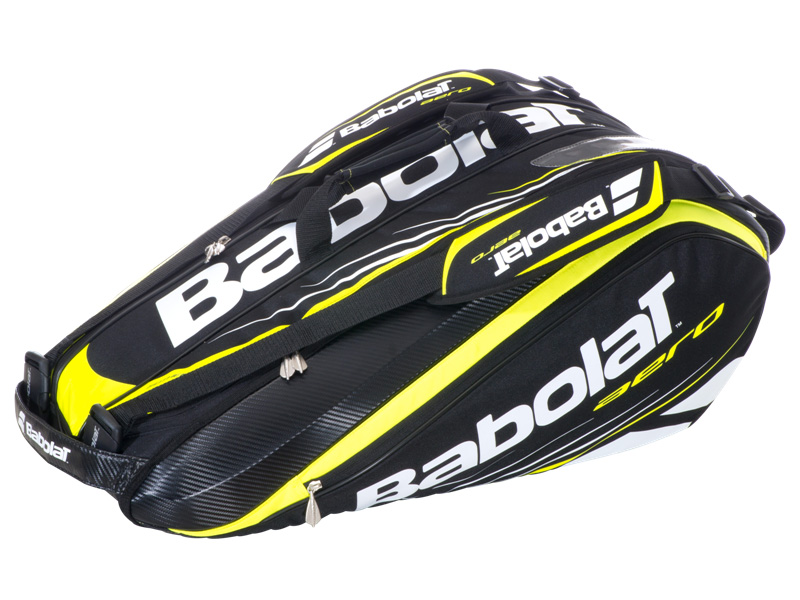 Babolat Aero 9 Racket Bag - Yellow - Tennisnuts.com